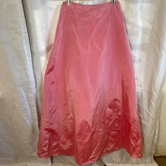 Skirts | Pink Formal Prom Homecoming Evening Ball Gown Full Maxi Skirt ...